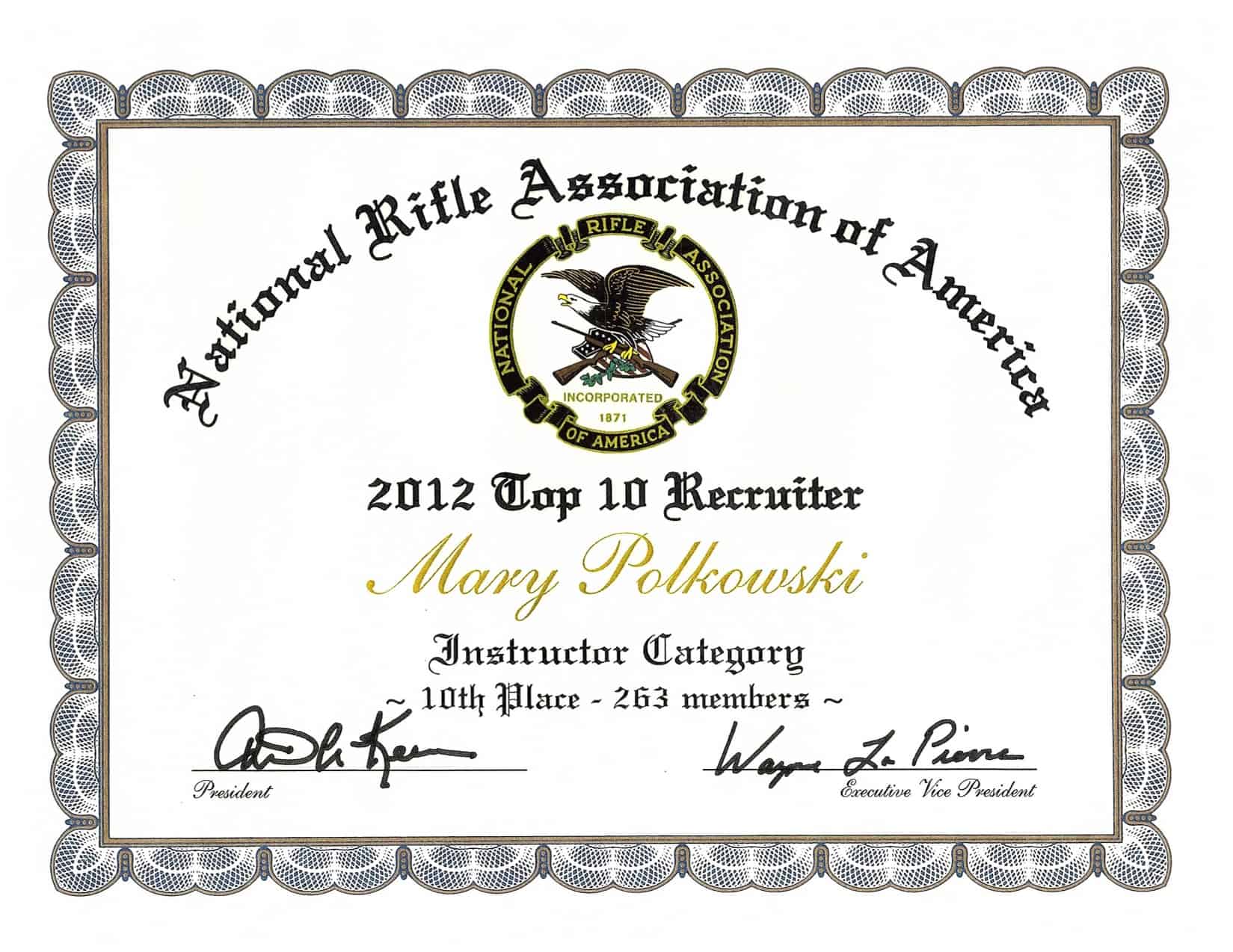 Certificates and Achievements - Ultimate Protection Academy